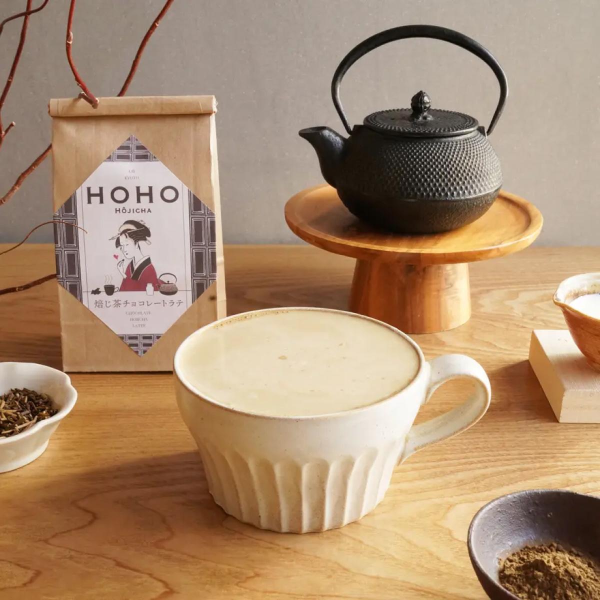 京都焙茶專門店！HOHO HOJICHA 焙茶拿鐵組合｜日本好物調查局