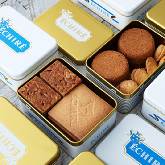 梅田阪急店限定－Échiré 艾許奶油餅乾 金盒＆白盒 世界博覽會冠軍奶油之作！｜日本好物調查局
