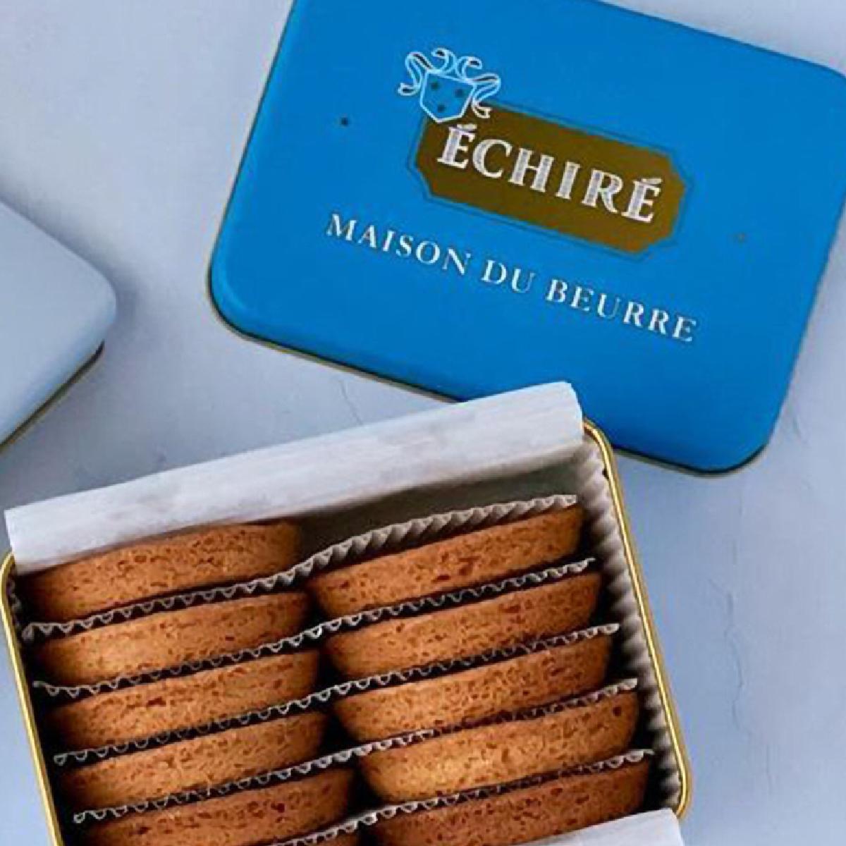 梅田限定款新上市！餅乾界的精品－Échiré 艾許奶油餅乾梅田限定 金盒 & 白盒、東京丸之內限定 藍盒＆白盒｜日本好物調查局
