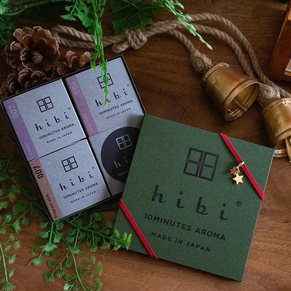【好物耶誕】療癒100％ hibi 淡路島火柴薰香 聖誕禮盒組登場｜日本好物調查局