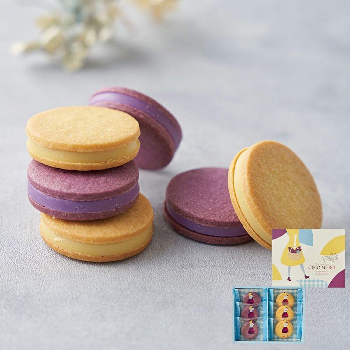 【秋の甘味】地瓜與紫薯的酥脆派對！OIMO MERCI 地瓜雪茄捲＆地瓜紫薯夾心餅乾｜日本好物調查局