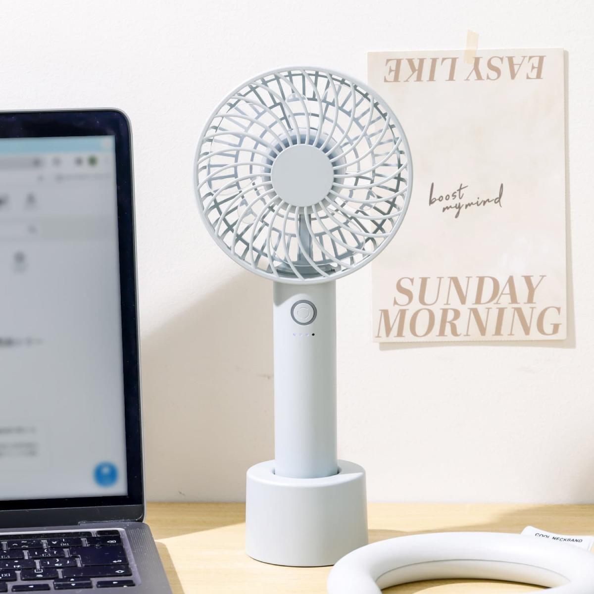 【扇涼計畫】傘夾風扇 VS. 即刻降溫！3COINS 陽傘夾電風扇＆手持摺疊電風扇｜日本好物調查局