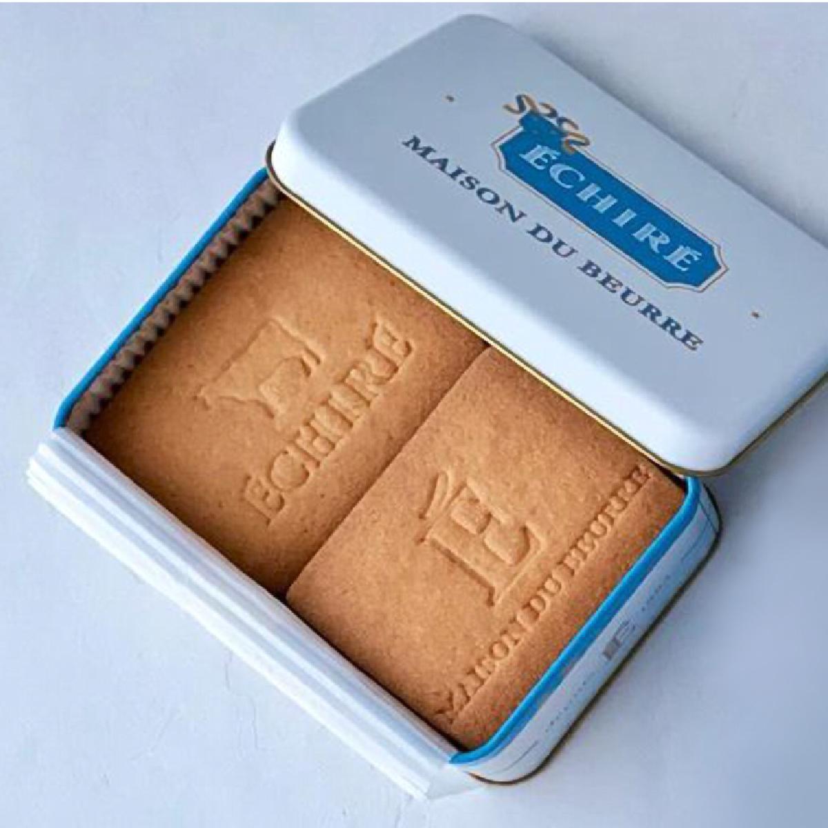 梅田限定款新上市！餅乾界的精品－Échiré 艾許奶油餅乾梅田限定 金盒 & 白盒、東京丸之內限定 藍盒＆白盒｜日本好物調查局