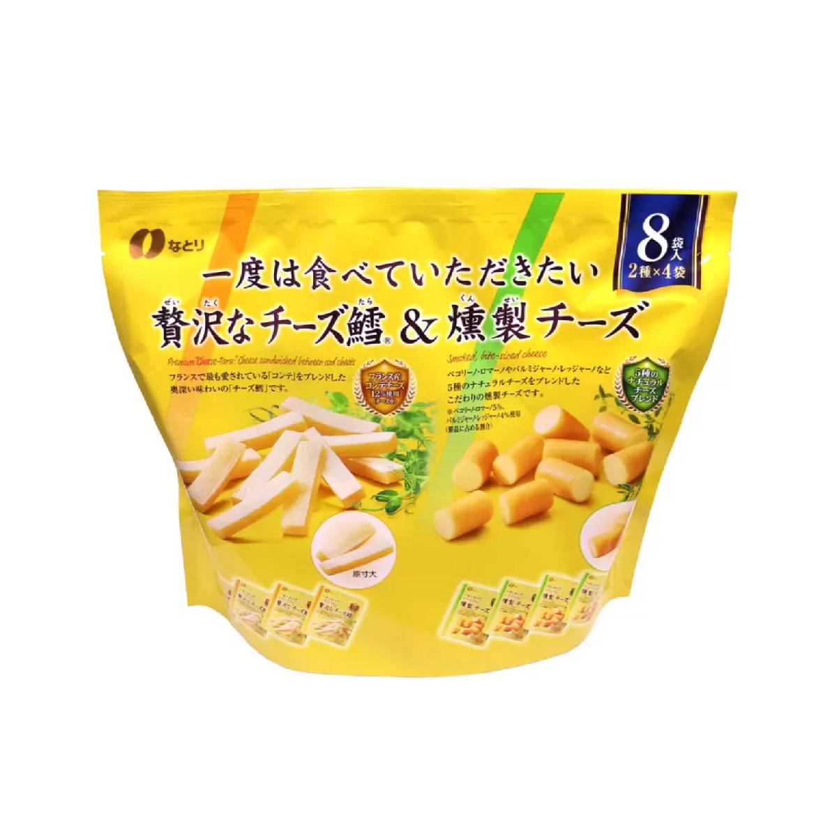 【日本好市多】NATORI 豪華起司鱈魚＆煙燻起司 和洋融合！無論大人小孩都喜歡的豪華起司！｜日本好物調查局