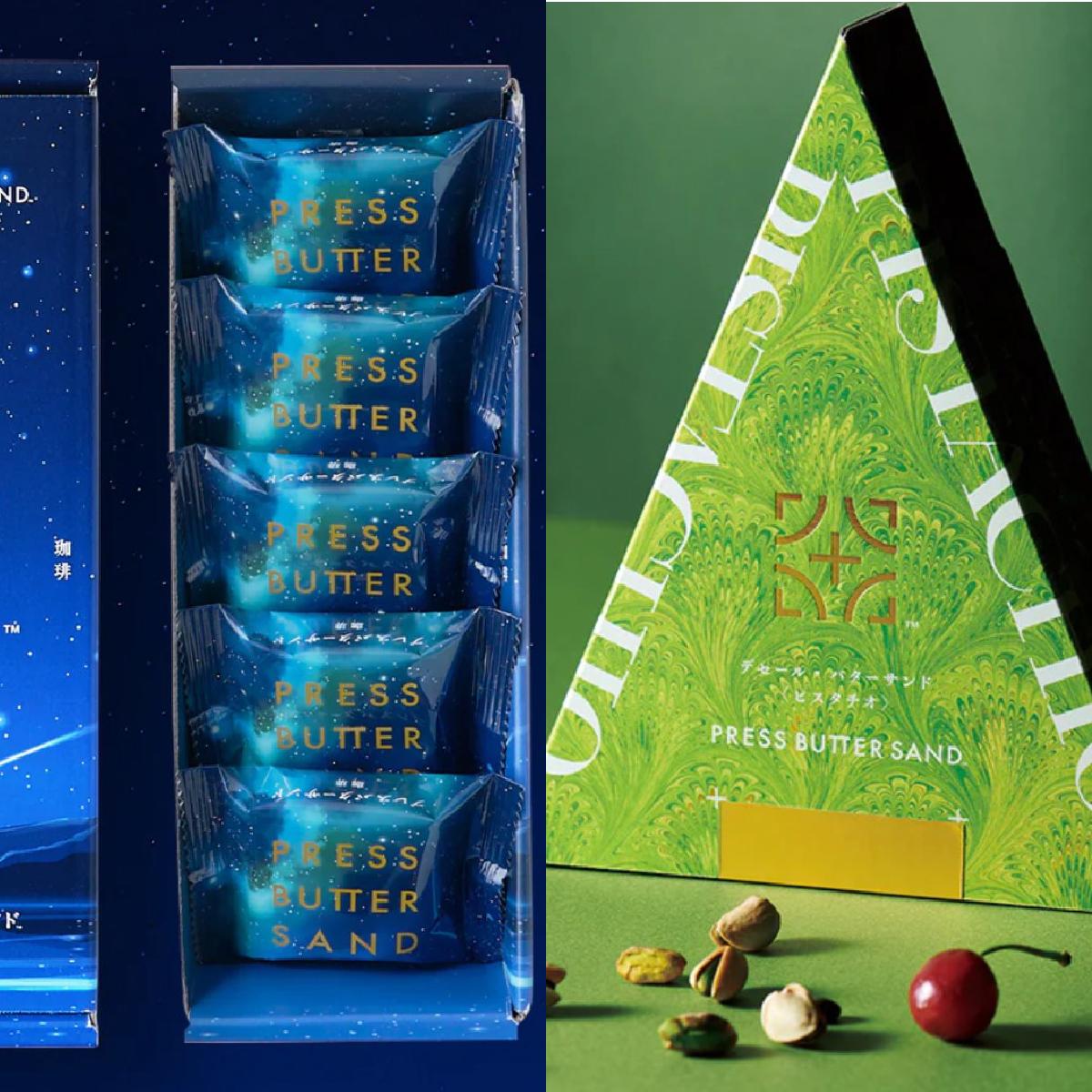 聖誕＆新年限定特別款！PRESS BUTTER SAND 新系列登場！代表性焦糖奶油夾心餅乾 訪日必買伴手禮｜日本好物調查局