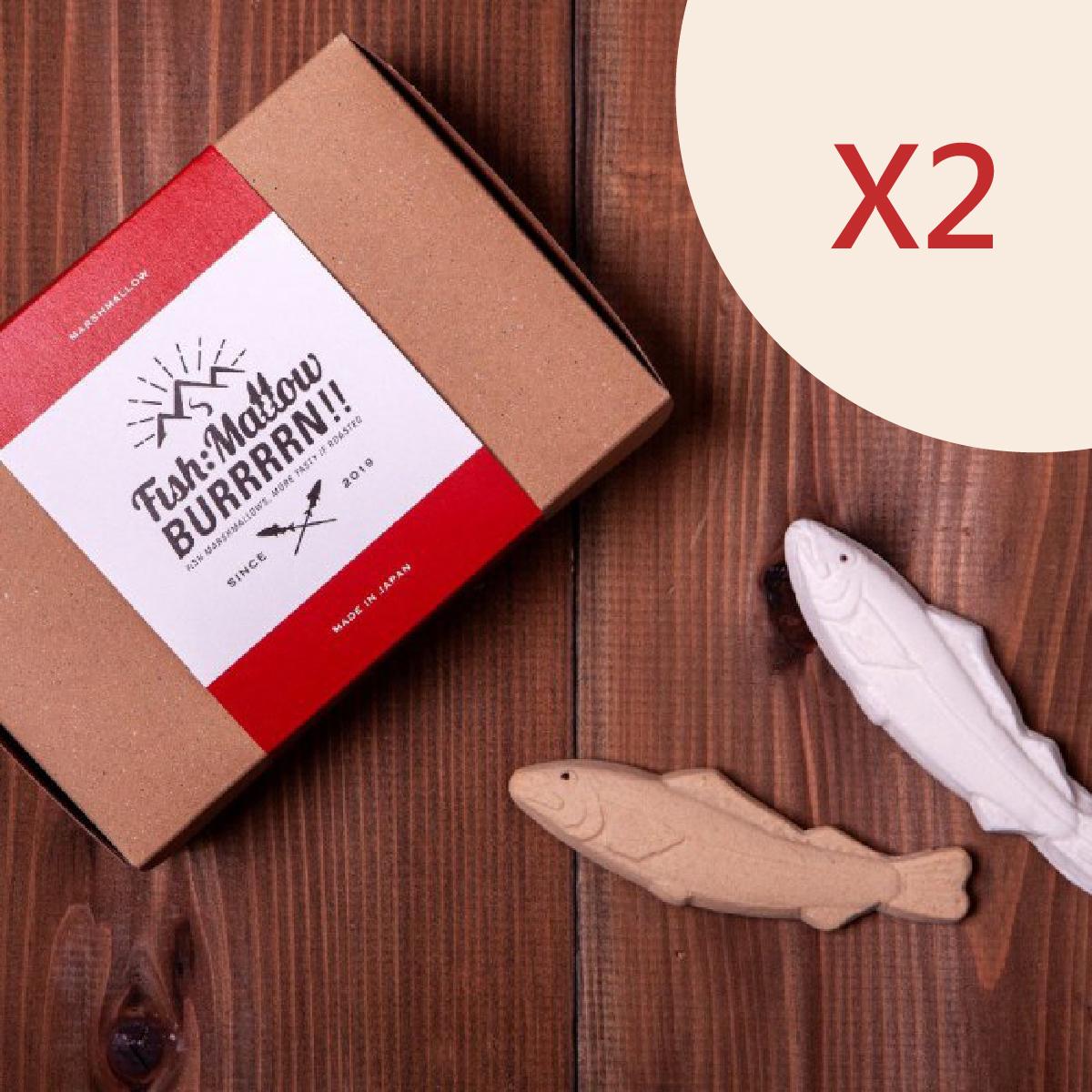 燃燒吧～魚魚！Fish:Mallow BURRRRN!! 四風味炭烤魚形棉花糖｜日本好物調查局