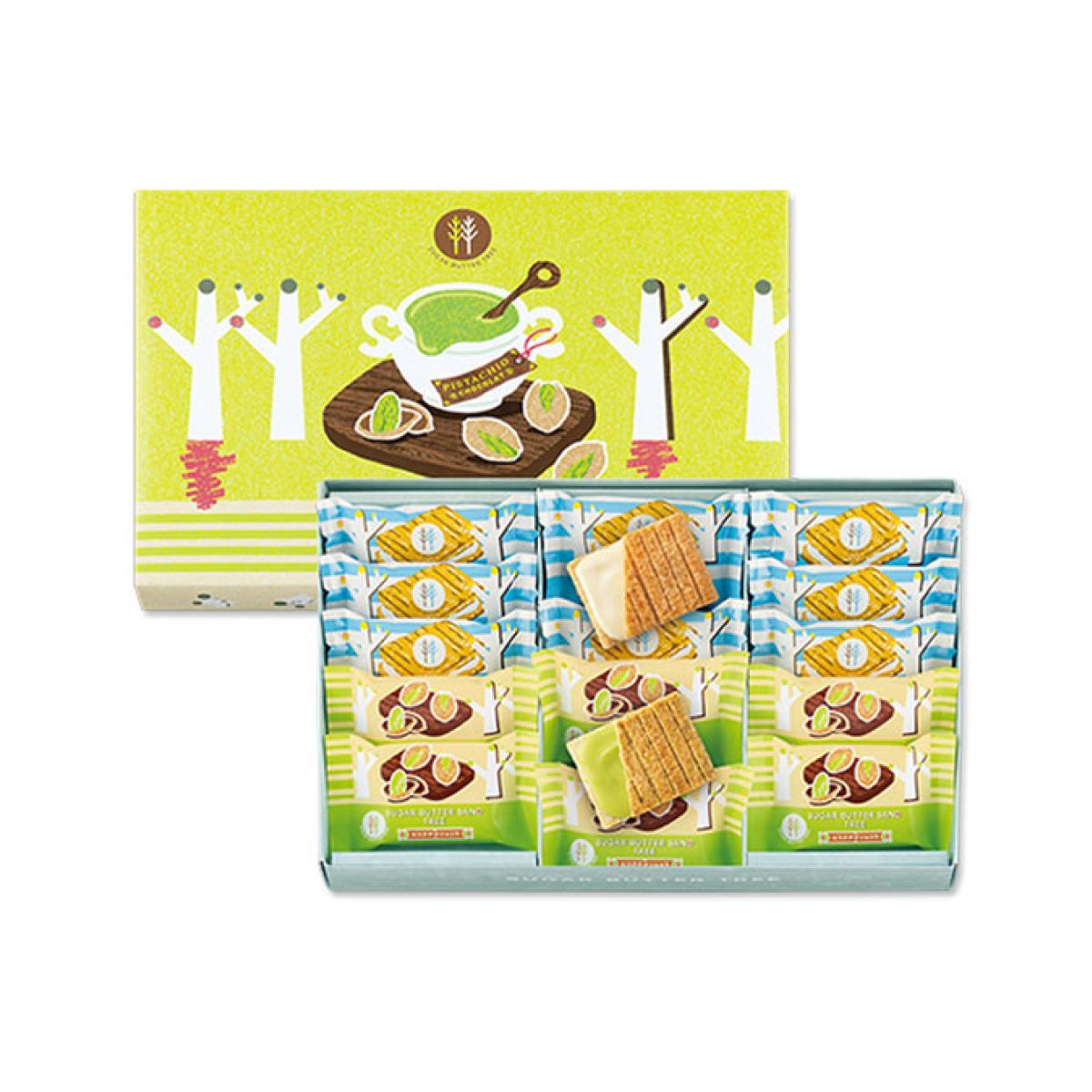 夏季限定口味登場！Sugar Butter Tree 開心果砂糖奶油穀物夾心餅乾｜日本好物調查局