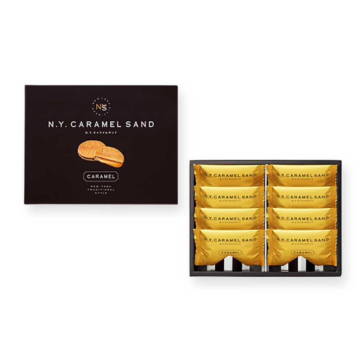 百香果＆芒果清爽夏季限定登場！東京的美式風味 N.Y.C. SAND 百香芒果焦糖夾心餅乾、經典焦糖夾心餅乾｜日本好物調查局